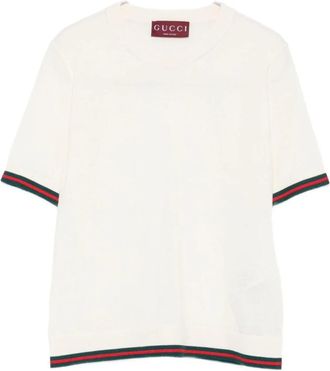 Gucci Damen, Oberteile, Weiß, SGröße