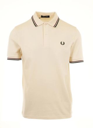 Fred Perry Homme, Tops, Beige, Taille: XL Polo Chemises