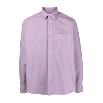 Aspesi Camicia Fred - Homme - Chemises - Violet - Taille: XL