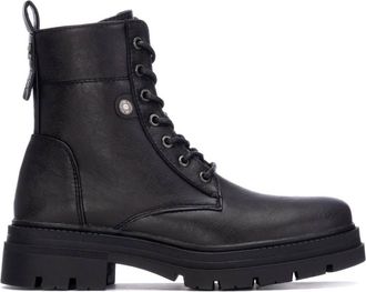 Refresh Freizeitstiefeletten Damen Schwarz - Bequeme und vielseitige Schuhe - Casual Mode - Modell 17301702 (Größe 40)