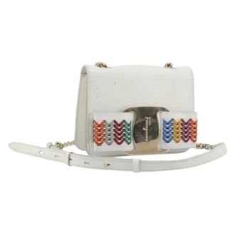 Ferragamo Pre-owned Shoulder Bag - - Pre-owned - Damen - Wei&szlig; - ONE SIZE