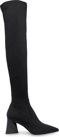 Steve Madden Femme, Chaussures, Noir, Taille: 36 EU Stivali Profilo Alto