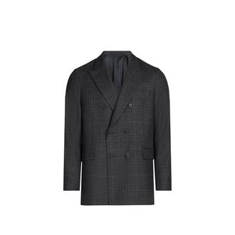 Saison 1865 Veste de tailleur droit col tailleur en laine