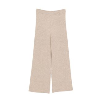 iBlues Favilla Cropped Hose - - Trousers - Damen - Beige - L