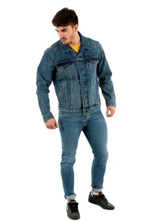 Levi's Herren The Trucker Jacke,Skyline,S