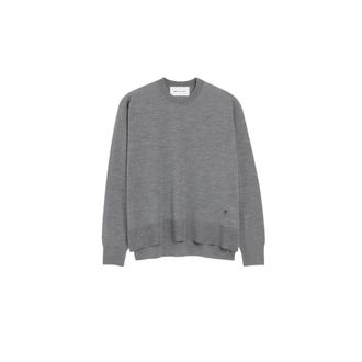 Ami Damen, Strickwaren, Grau, XSGr&ouml;&szlig;e