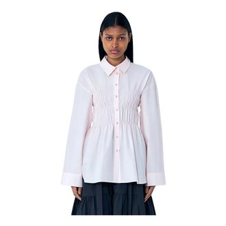 Cecilie Bahnsen Braxton Shirt - - Blouses & Shirts - Damen - Rosa - 2XS