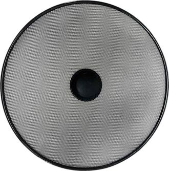 Valiclud Edelstahl Spritzschutz Temperaturbeständiger Pfannenschutz mit Praktischem Fettfilter Einsetzbar für Pfannen Töpfe und Woks Komfortabler Anti Hitze Gr