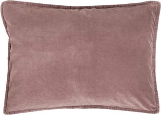 Ib Laursen Kissenbezug - Kissenhülle - Velour Malva - Rosa - Baumwolle - Samt - 50 x 70 cm