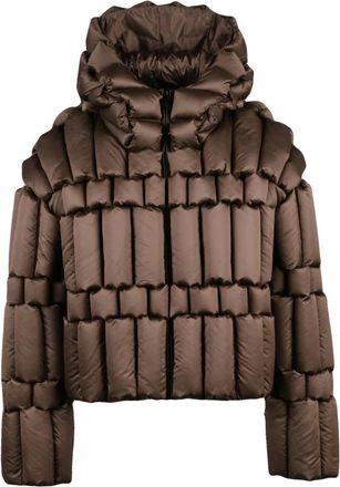 RAXXY Femme, Vestes, Brun, Taille: 40 FR Piumino Jacket