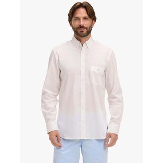 Eden Park Chemise &agrave; coudi&egrave;res blanche en coton