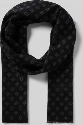Christian Berg Schal aus Viskose im Allover-Look