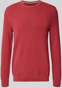 Marc O'Polo Regular Fit Strickpullover aus reiner Baumwolle