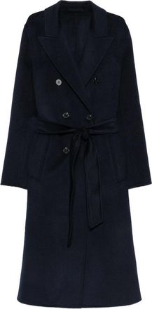 Marella Knielanger Mantel - Dunkelblau