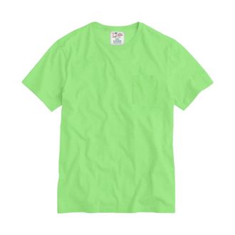 MC2 Saint Barth Herren Leinen T-Shirt Verschiedene Farben - - Tops - Herren - Gr&uuml;n - L