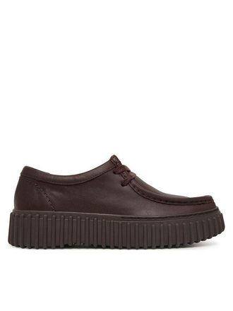 Clarks Halbschuhe Torhill Bee 26327768 Dunkelbraun