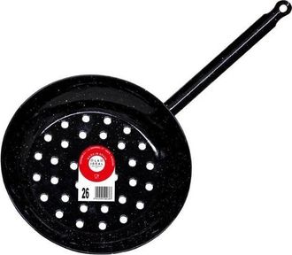 Garcima La Ideal emailliert Kastanie Bratpfanne, Silber, 26 cm, 12 St&uuml;ck