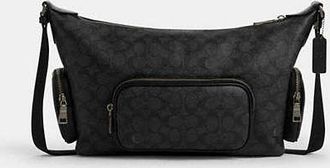 Coach Finn Umhängetasche Mit Fächern Aus Signature-Canvas