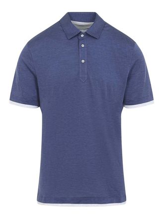 Brunello Cucinelli Polo - Denim