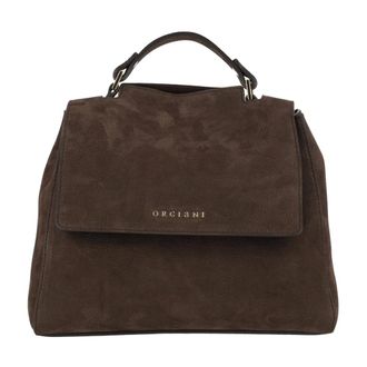 Orciani Sveva Nabucco Small - Femme - Sacs - Brun - Taille: ONE Size
