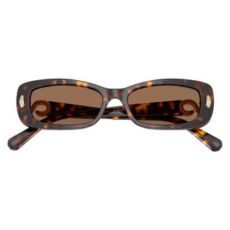 Swarovski Pillow-Sonnenbrille - - Accessories - Damen - Braun - 53 MM