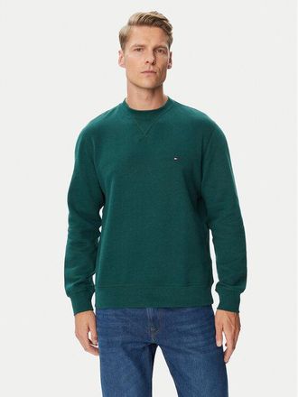 Tommy Hilfiger Sweatshirt Seasonal MW0MW40000 Dunkelgr&uuml;n Regular Fit