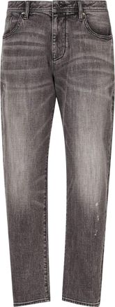 A|X Armani Exchange Herren J90 Karottenfit Jeans (Grau)