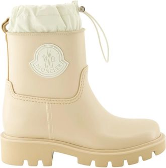 Moncler Femme, Chaussures, Beige, Taille: 36 EU Bottes de pluie Kickstream