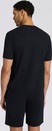 BOSS T-Shirt aus Ripp-Qualit&auml;t, regular fit, Rundhals