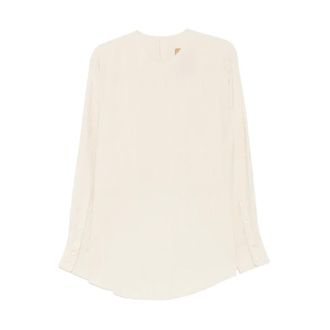 Uma Wang UMA Wang, Damen, Blusen & Hemden, Beige, LGr&ouml;&szlig;e