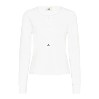 Karen by Simonsen Langarmshirts - - Tops - Damen - Wei&szlig; - S