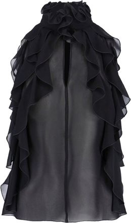 Alexander McQueen Top Aus Seide