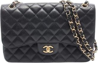 Chanel Sac bandouli&egrave;re vintage Pre-owned - Femme - Pre-owned - Noir - Taille: ONE Size