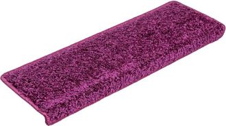 vidaXL Stufenmatten 20 Stk. 65x21x4 cm Violett Rechteckiger Rand Vidaxl
