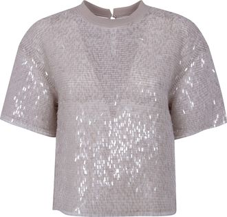 Brunello Cucinelli Sequins Blouse