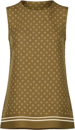 Max Mara Femme, Blouses et Chemises, Vert, Taille: 40 FR Top sans manches