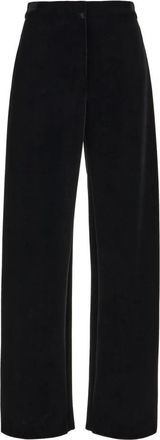 Sportmax Femme, Pantalons, Noir, Taille: 42 FR Arte Wide Pantalons