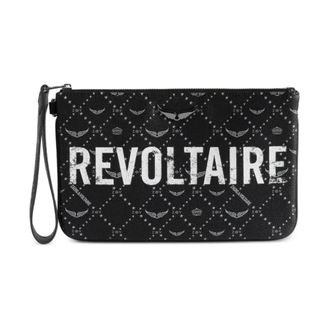 Zadig&Voltaire Pochette Z Revoltaire - Femme - Sacs - Noir - Taille: ONE Size