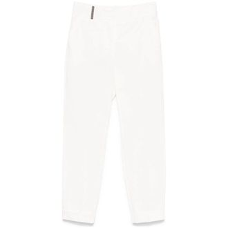 PESERICO Umschlag-Hosen - - Trousers - Damen - Wei&szlig; - S