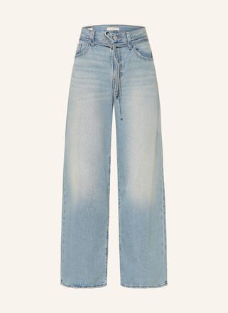 Levi's Wide Leg Jeans Xl Straight blau