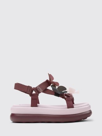 Camper Sandales &agrave; Talons Femme couleur Bordeaux