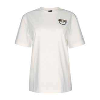 Pinko Strepitoso T-Shirt Jersey - - Tops - Damen - Wei&szlig; - XS