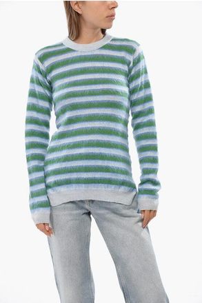 Marni Virgin Wool Striped Crew-neck Sweater size 40