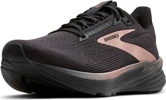 Brooks Femme Revel 8 Sneaker, Black/Black/Rose Gold, 41 EU