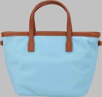 MC2 Saint Barth Womens Handbag City Nylon Baby Blue Polyester Handbags Hand Bags