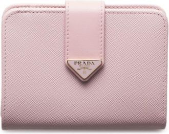 Prada Saffiano Portemonnaie - Rosa
