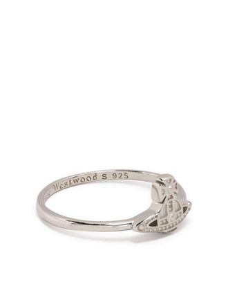 Vivienne Westwood Oslo Orb Ring - Silber