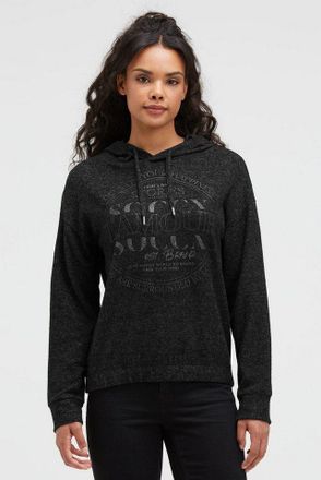 soccx Kapuzenpullover mit elastischem Saum