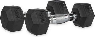 VirtuFit Hexa Kurzhantel Dumbbell Set - 2 x 3 kg