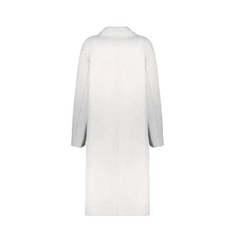 Herno Womens White Wool Coat Clothing